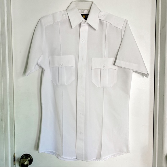 Law Pro | Shirts | Lawpro White Button Down Short Sleeve | Poshmark